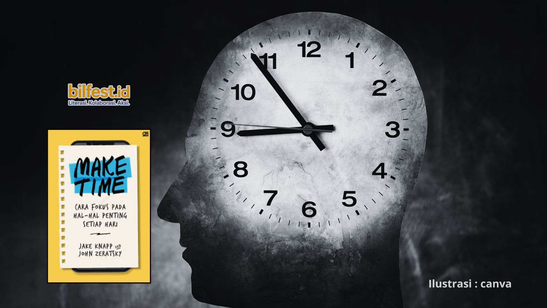 Begini Cara Mencuri Waktu ala Buku ‘Make Time’ - Bil Fest